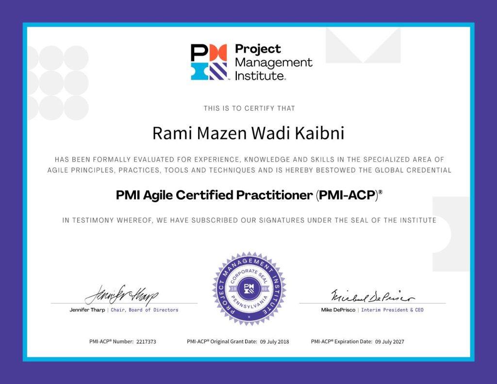 PMI AGILE Training & Certification | Enroll Now